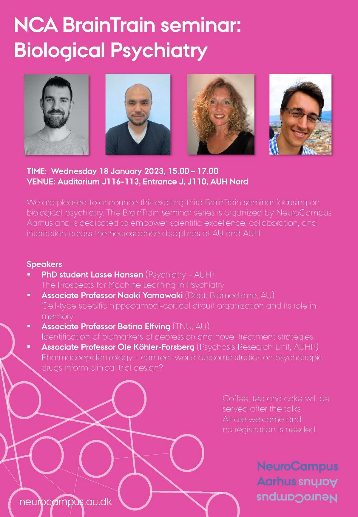 BrainTrain seminar on Biological Psychiatry